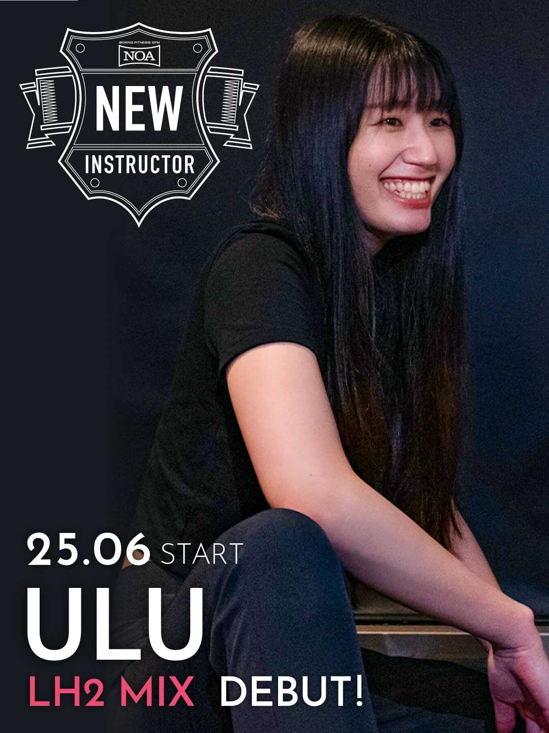 【NEW INSTRUCTOR】ULU ｜LH2 MIX 【ボクシングフィットネスジムノア】 BOXING FITNESS GYM NOA